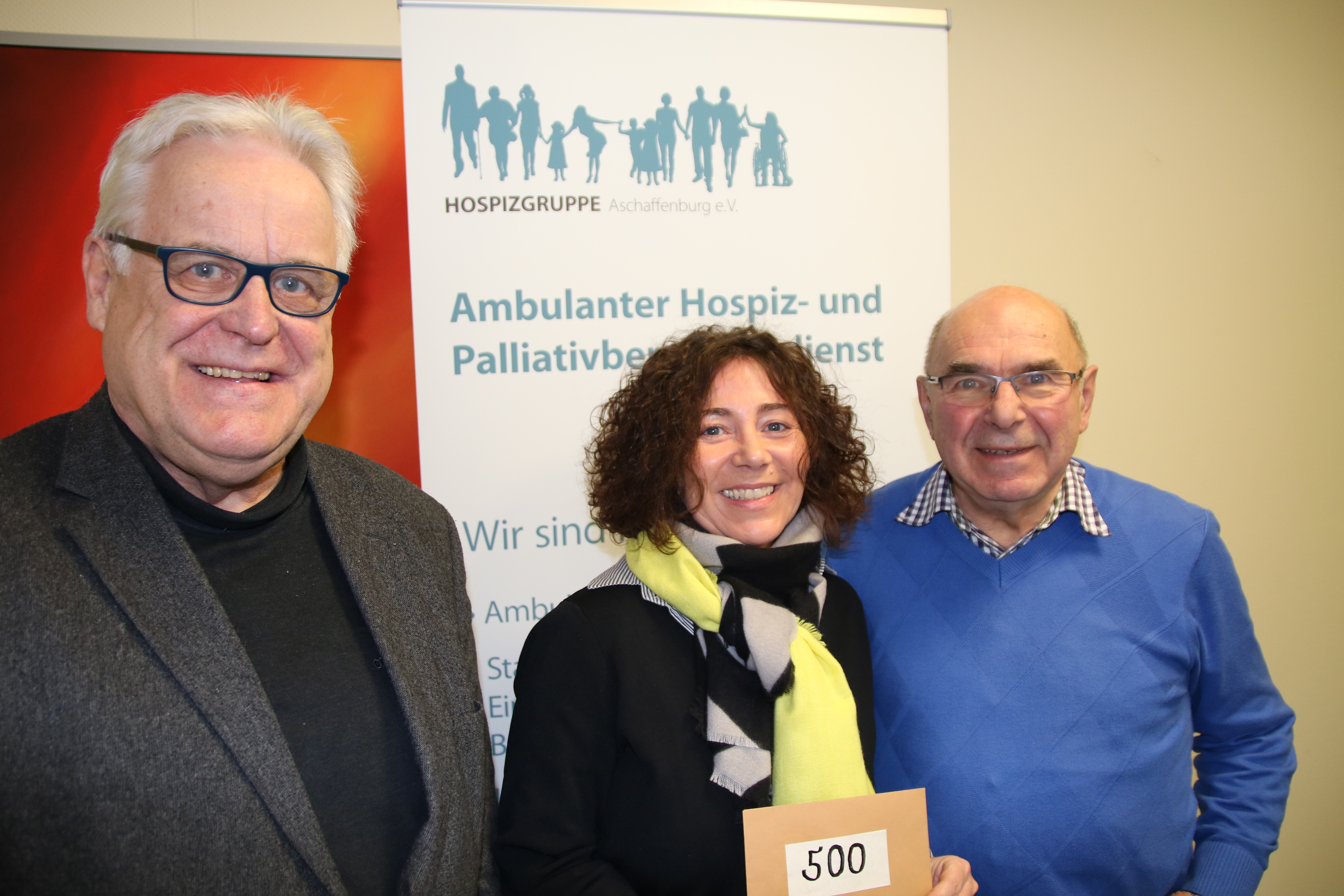 Spendenübergabe der Sängerlust Sailauf am 24.01.2020 - HOSPIZGRUPPE ...